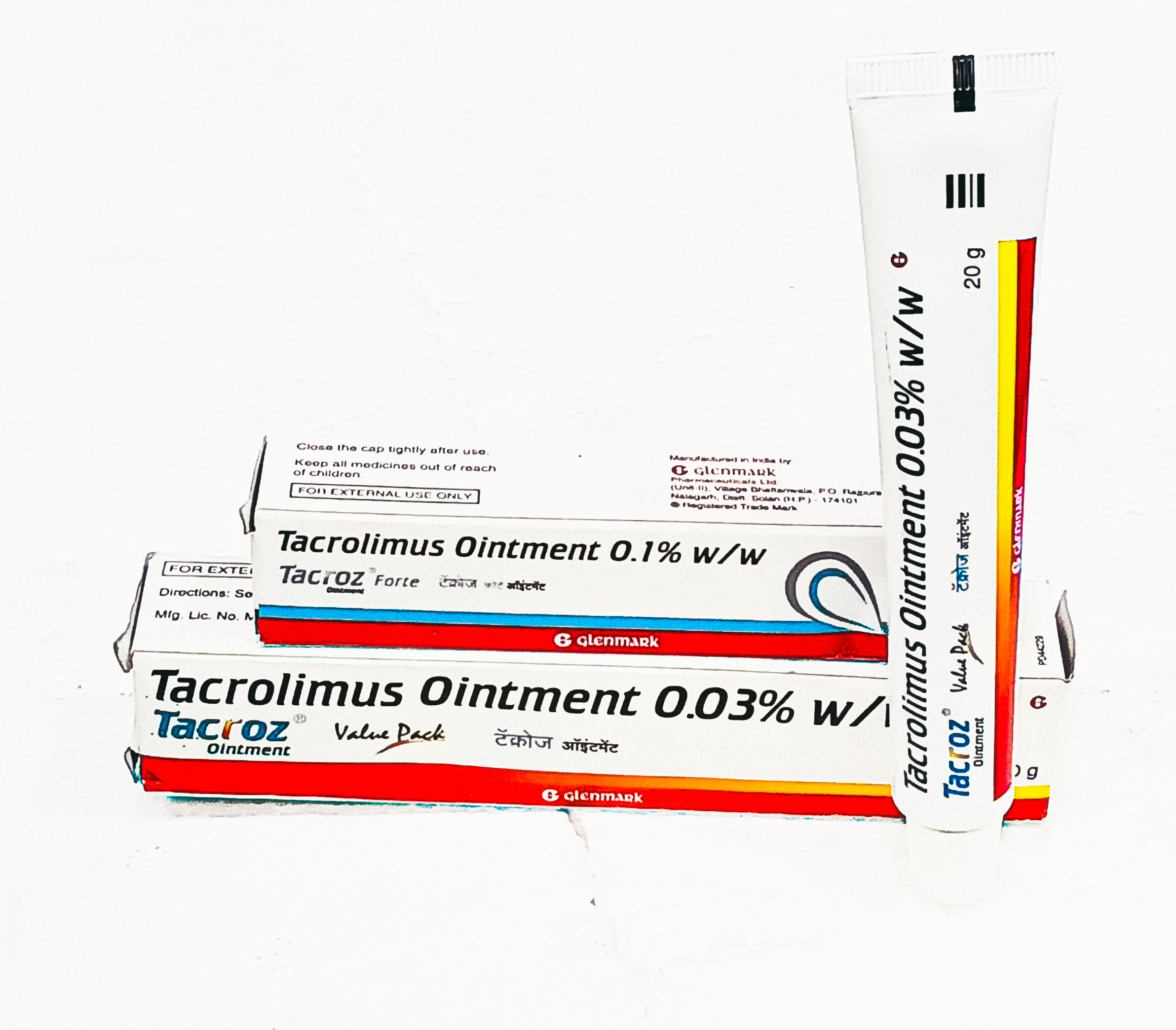 Tacroz Ointment - 0.1% Tacrolimus Dermatological Cream | Treats Eczema ...