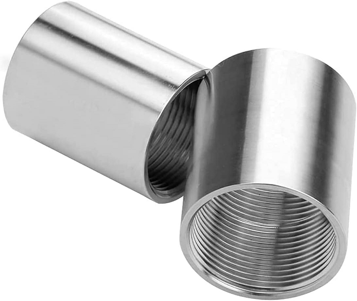 Stainless Steel Female Threaded Pipe Coupling - 1/2 Inch X 1/2 Inch ...