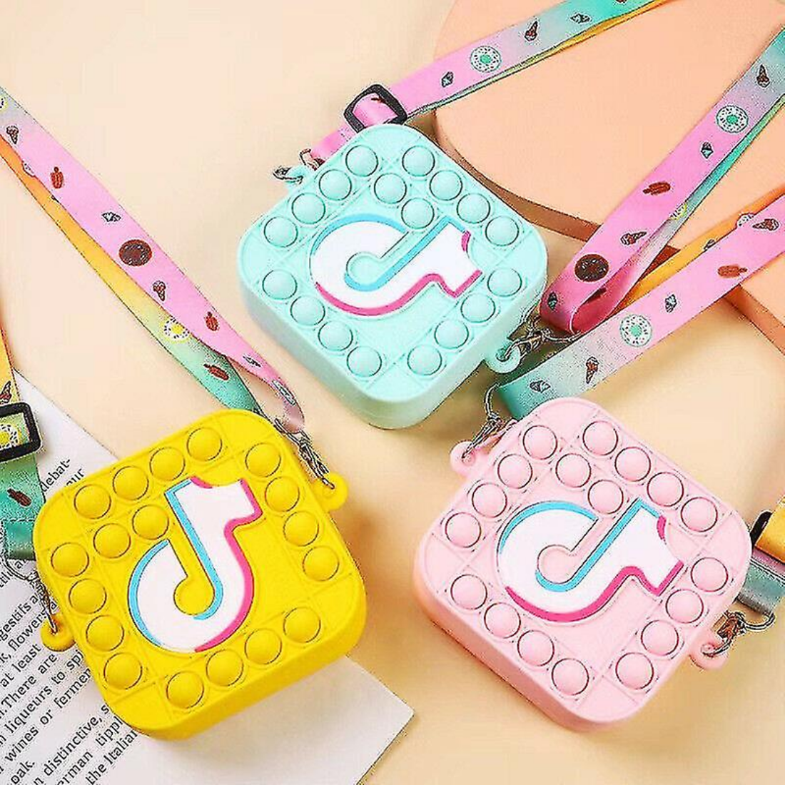 Tik Tok Popit Sling Bag - Material: Rubber at Best Price in Hisar ...