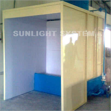 Wet Type Paint Booth at Best Price in Chennai | Sun Light System