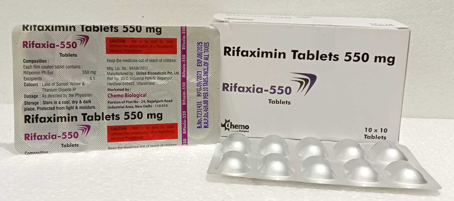 Rifaximin 550 Mg Tablets - Drug Type: General Medicines at Best Price ...