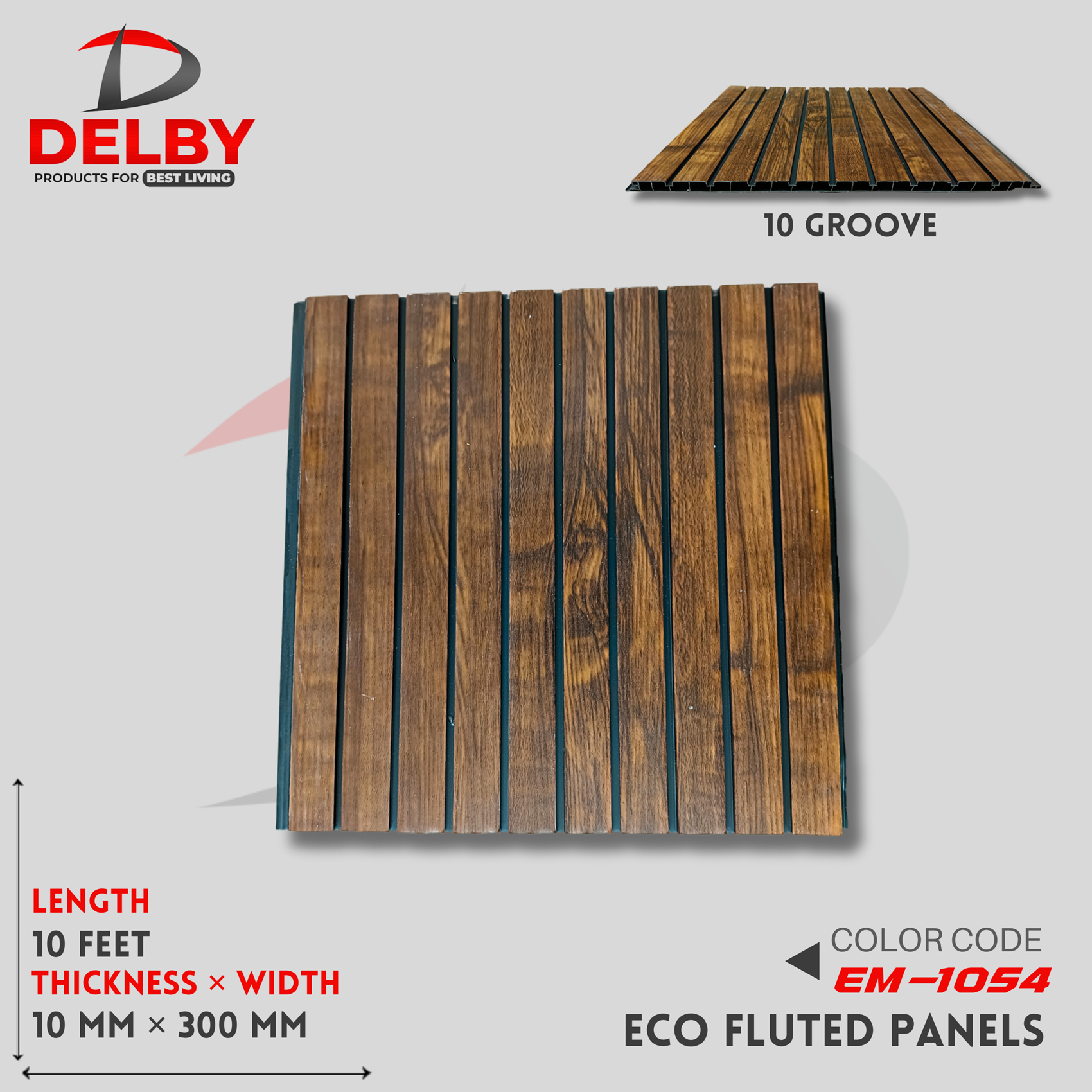 Delby Eco Fluted Pvc Panels Vol.1 (indian 12" at 150.00 INR in Ludhiana ...