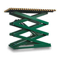 Consume Less Power Rb-132 High Rise Car Scissor Lift Table at Best ...