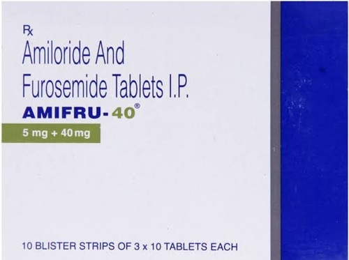 Amiloride 5mg And Furosemide 40mg Tablets Ip at Best Price in Ahmedabad ...