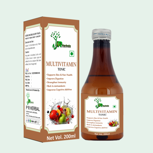 Multivitamin Tonic Syrup at Best Price in Jaipur, Rajasthan | P R Herbal