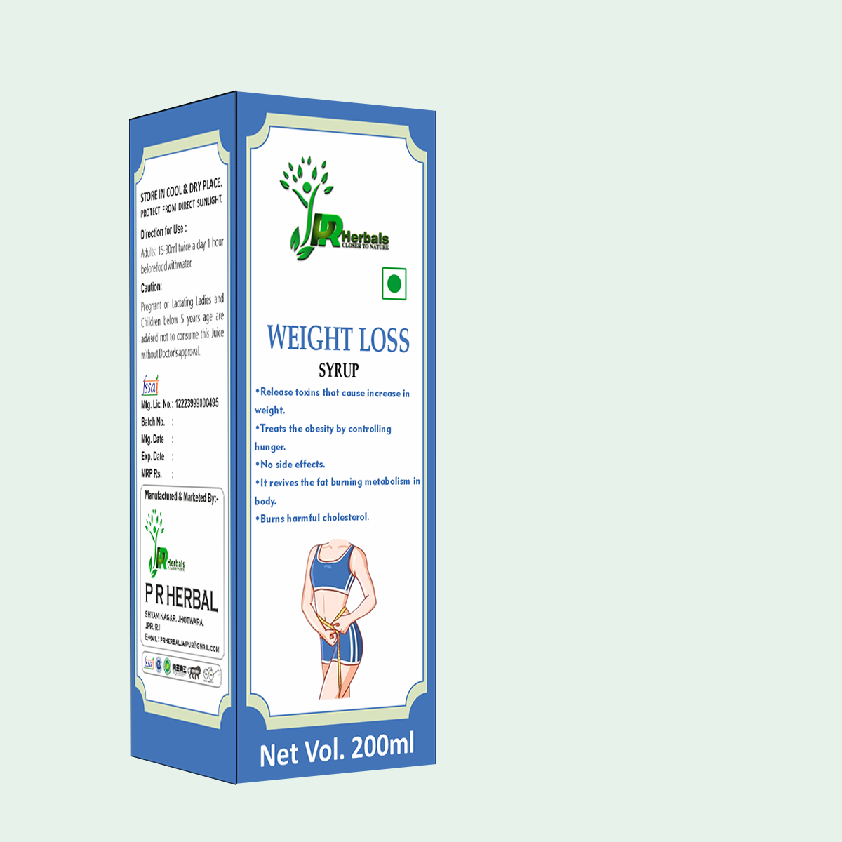 Weight Loss Syrup at Best Price in Jaipur, Rajasthan | P R Herbal