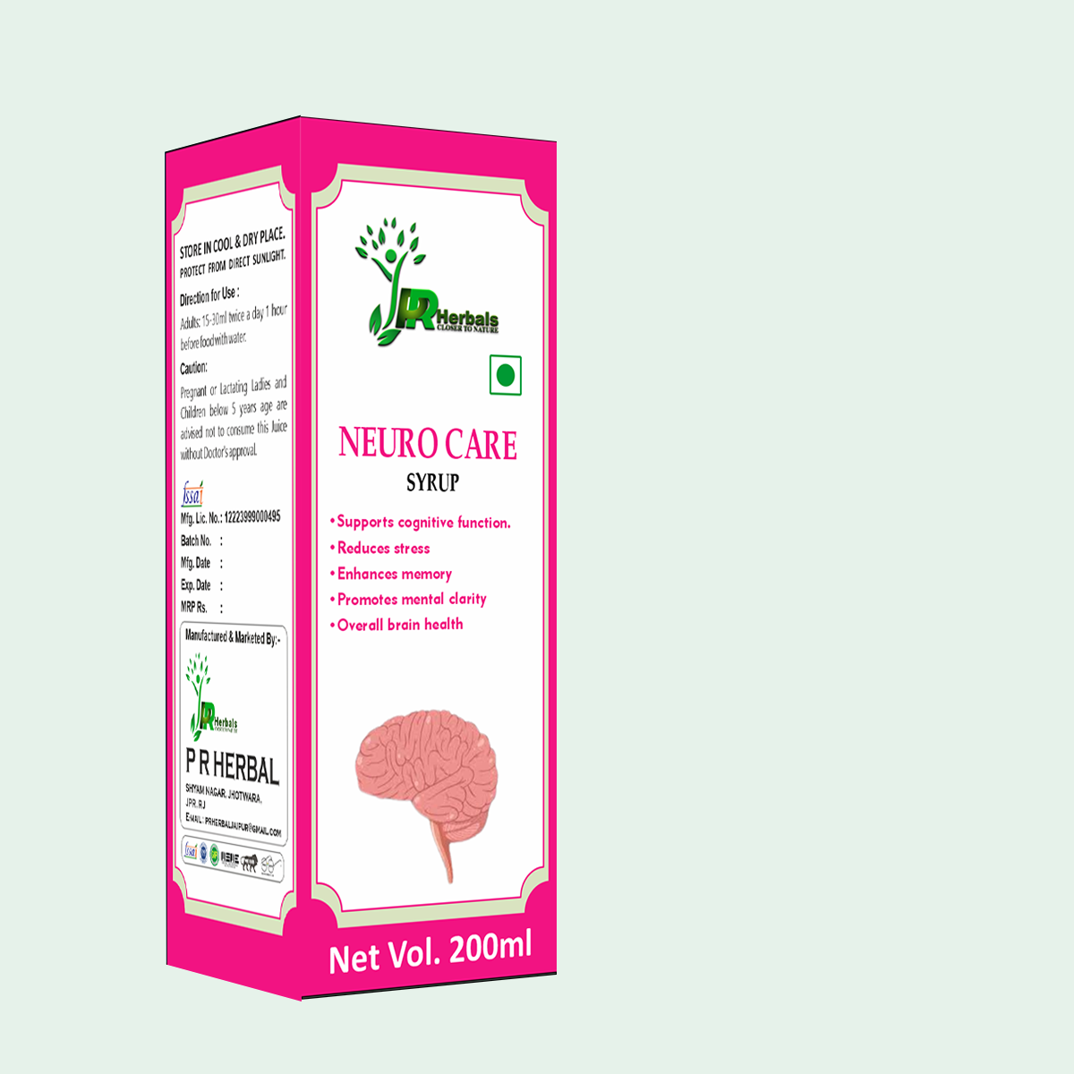 Neuro Care Syrup at Best Price in Jaipur, Rajasthan | P R Herbal