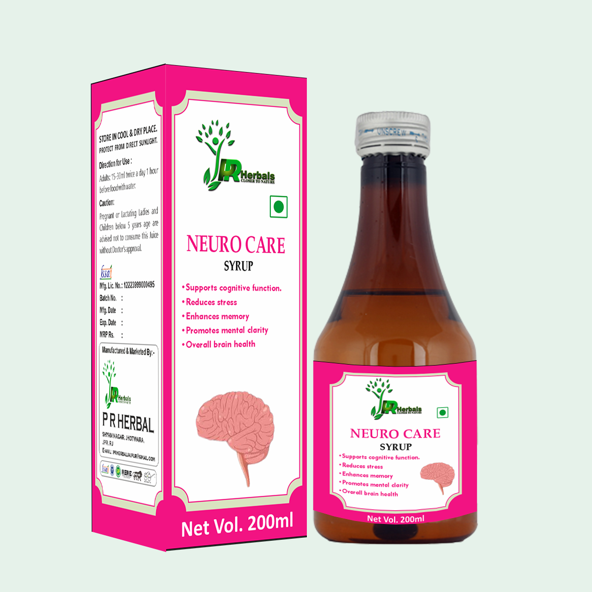 Neuro Care Syrup at Best Price in Jaipur, Rajasthan | P R Herbal