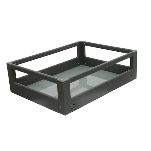 Black 6 Inch Aluminium Plain Basket at Best Price in Ahmedabad | Parth ...