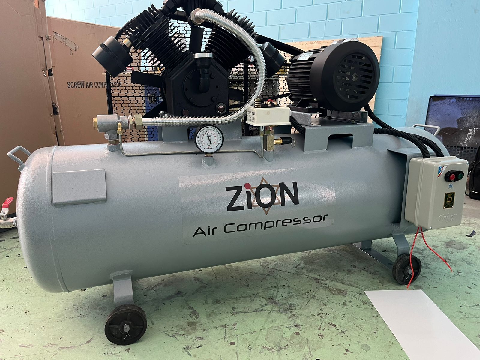 2hp Double Cylinder 220 Ltr Air Compressor at Best Price in Coimbatore ...
