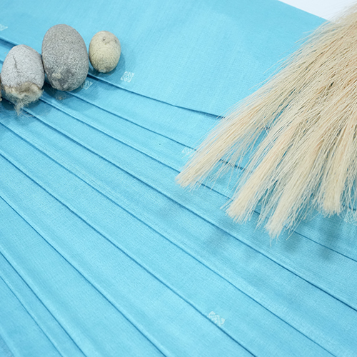 Washable Indigo Sky Silk Fabric at Best Price in Raipur | Deew Export ...