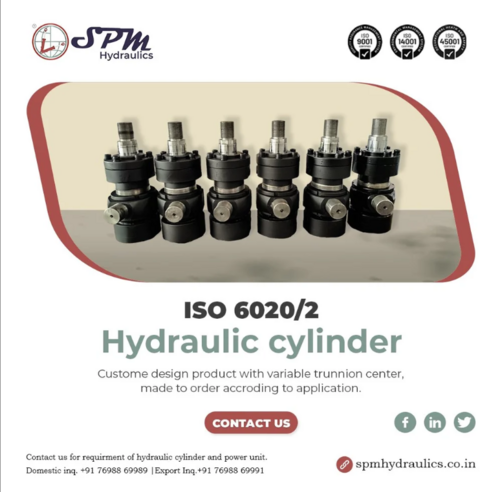 Black Threaded Cylinder at Best Price in Rajkot, Gujarat | Spm Hydraulics
