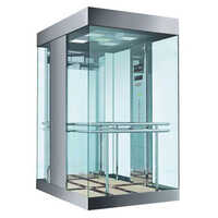 Stainless Steel Square Full Glass Cabin Capsule Elevator at Best Price ...