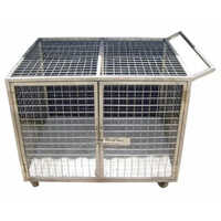 Ss Heavy Duty Cage Trolley at Best Price in Hyderabad | Innovent Engineers