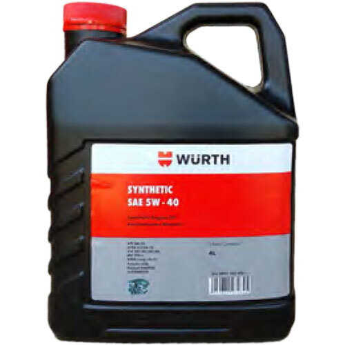 Black Engine Oil 5w 40 Fully Synthetic at Best Price in Mumbai | Wuerth ...