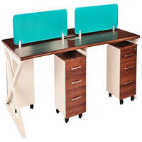 Optima 12 Modular Workstation Table No Assembly Required at Best Price in Delhi | Singh Interiors