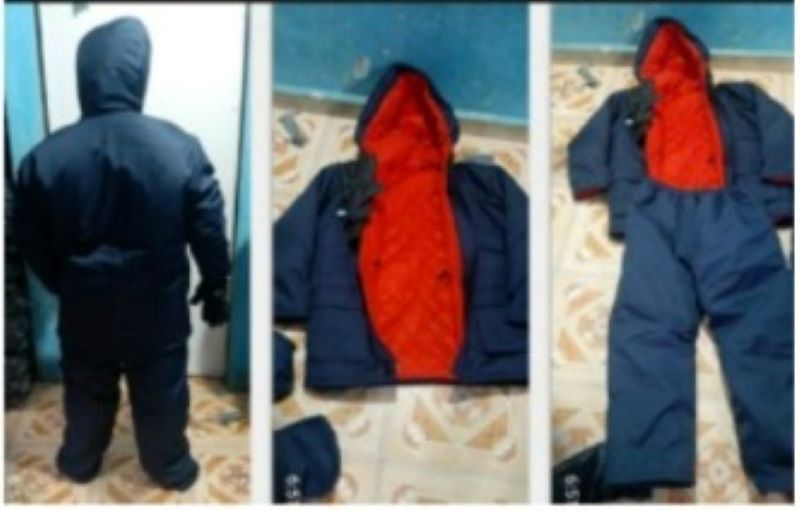 Cold Storage Suit - Waterproof Upper Polyester, Inner Red Woolen 75 Gsm ...