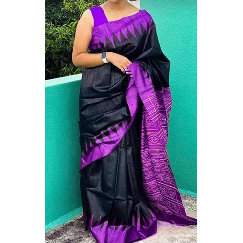 Cotton Silk Ghicha Tusar Saree at Best Price in Howrah | Sukumari Boutique