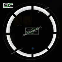 White Round Led Touch Sensor Mirror at Best Price in Vasai | Spark ...