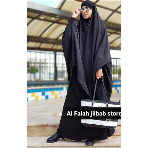 Washable Ladies Black Jilbab at Best Price in Bhopal | Al Falah Jilbab ...