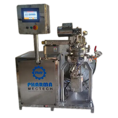 Lab Model Vacuum Mixer And Emulsifier Machine - Color: Silver at Best ...