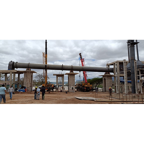 Calundum Cement Rotary Kiln Plant Industrial at Best Price in Vadodara ...