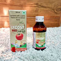 100ml Lycopene With L Lysine Vitamin B12 And Calcium Syrup Age Group ...