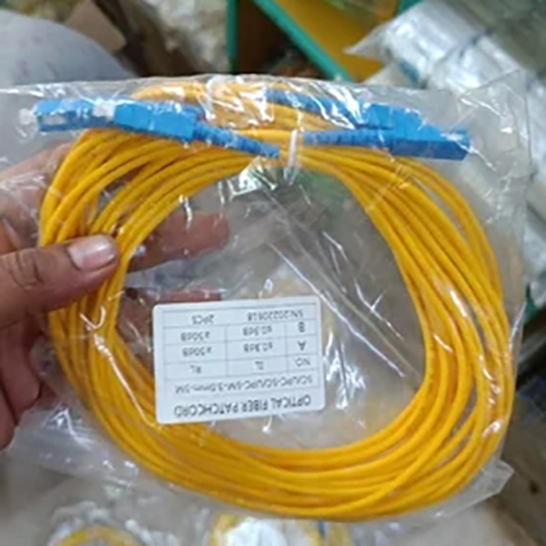 Blue Colour Patch Cord Cable - High Insulation, Yellow Color | Heat ...