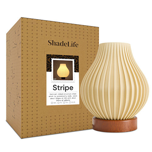 White Vertical Ribbed Design Strip Table Lamp at Best Price in Mumbai ...