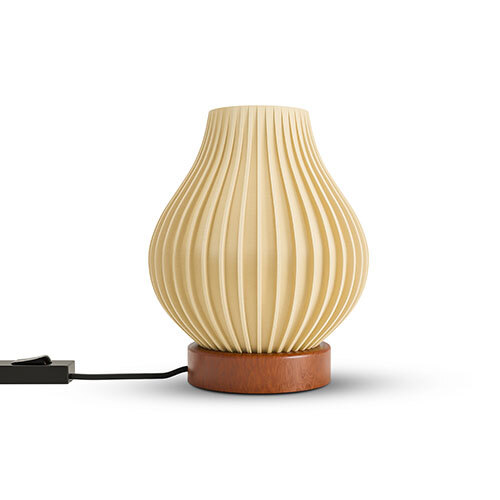 White Vertical Ribbed Design Strip Table Lamp at Best Price in Mumbai ...