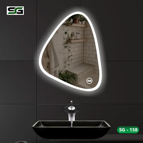Cool White Sg 158 Antique Shape Led Mirror at Best Price in Vasai ...