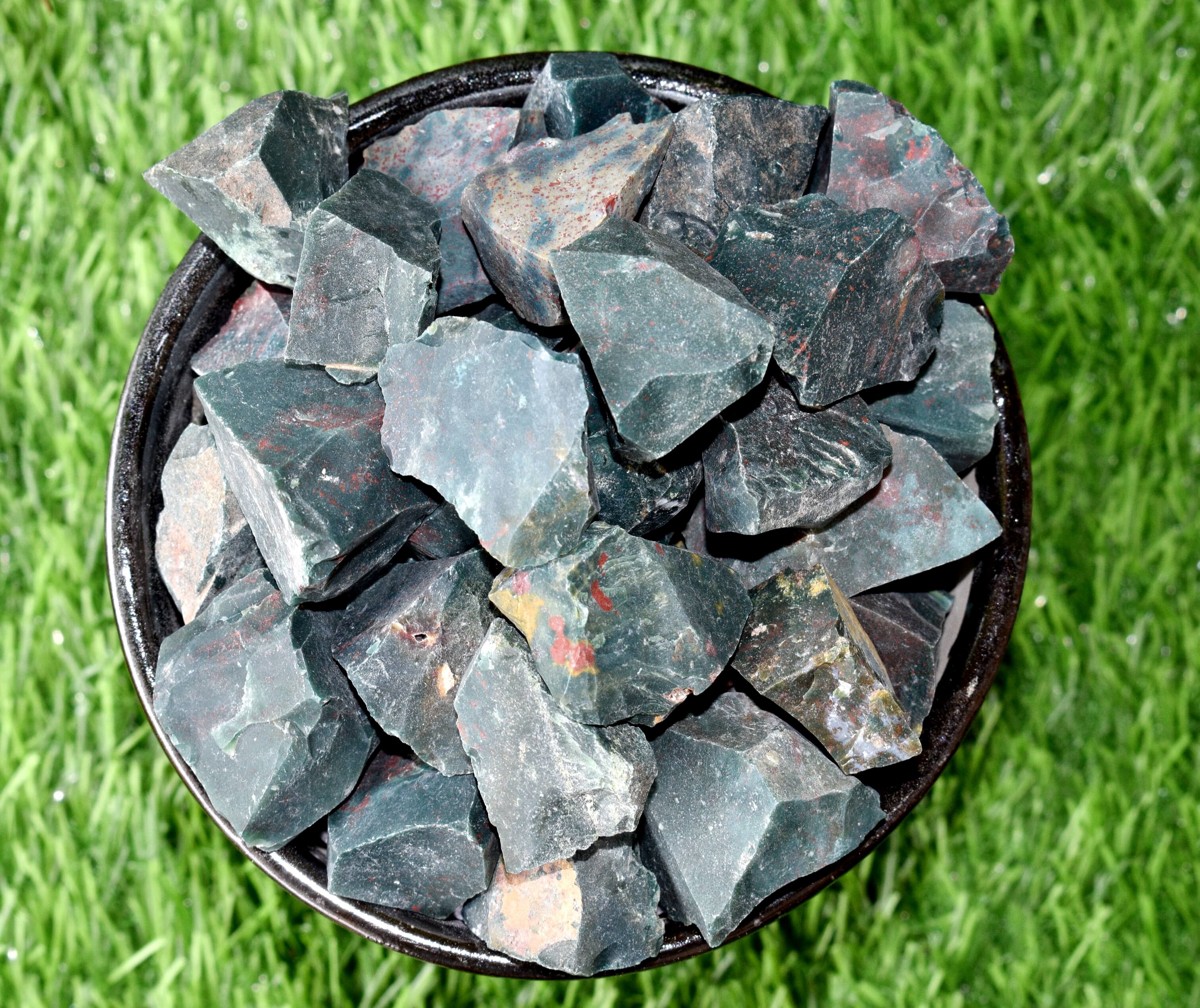 Bloodstone Rough Stone Crystal Raw Stone Rough Rock - Grade: Aaa at ...