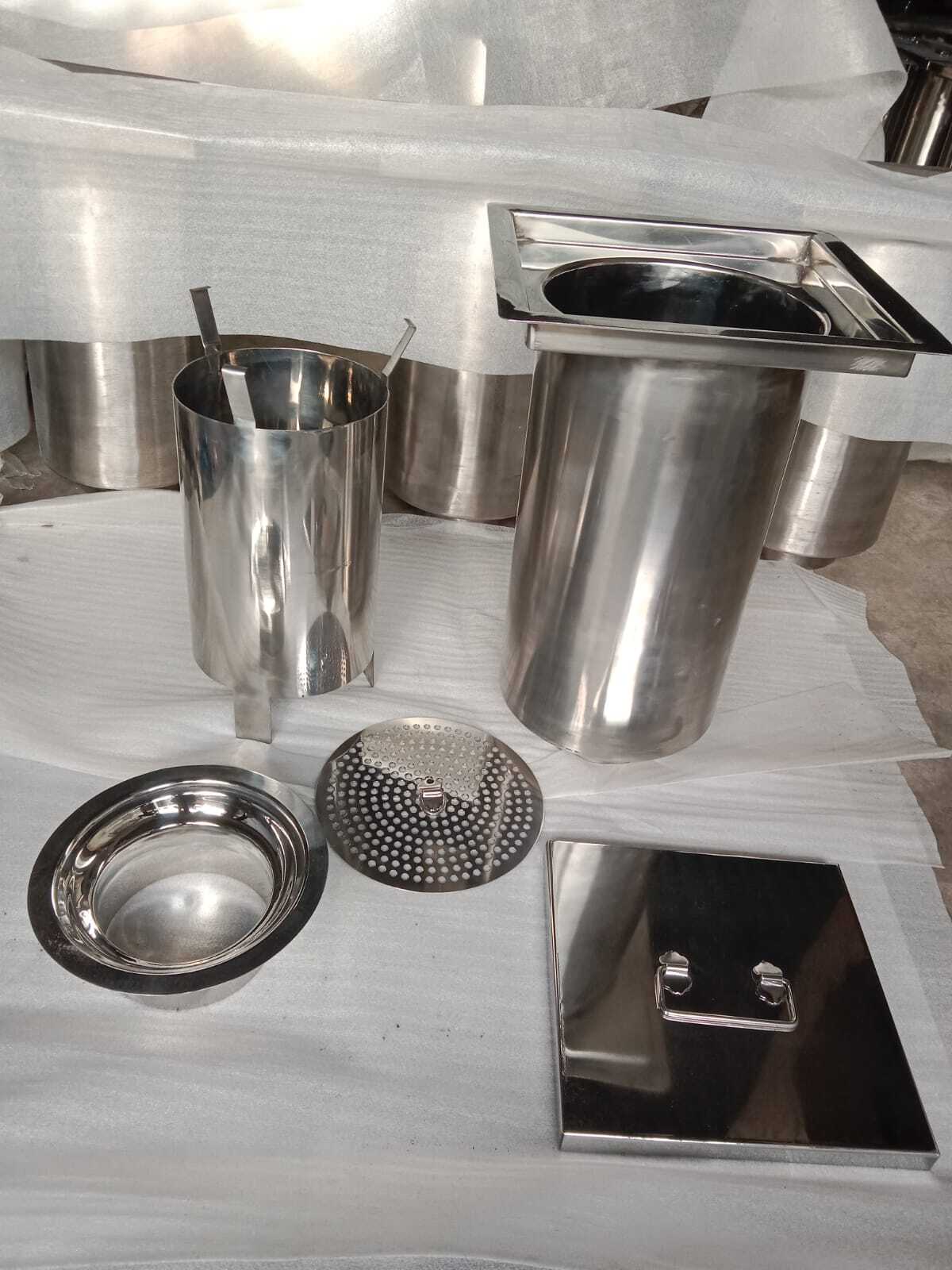 Ss Drain Trap - Stainless Steel, 350mm X 350mm X 505mm | Matte Silver ...