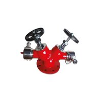 Type B Stainless Steel Double Landing Valve - Color: Red at Best Price ...