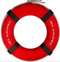Red Aropec Life Ring Buoy, Round Imported Life Ring/ Imported Life Buoy ...