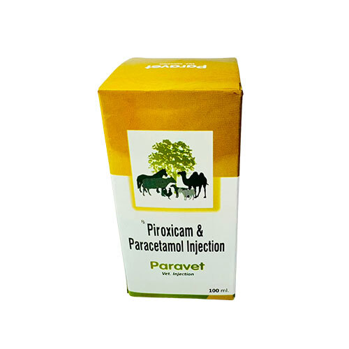 Liquid Paravet Piroxicam & Paracetamol Injection at Best Price in ...