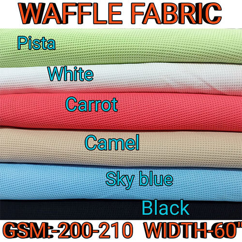 Washable Waffle Fabric at Best Price in Delhi, Delhi | Karan Traders