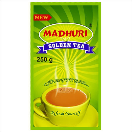 Golden Tea Packaging Bags at Best Price in Mumbai | Sanjeev Flexi Pack ...