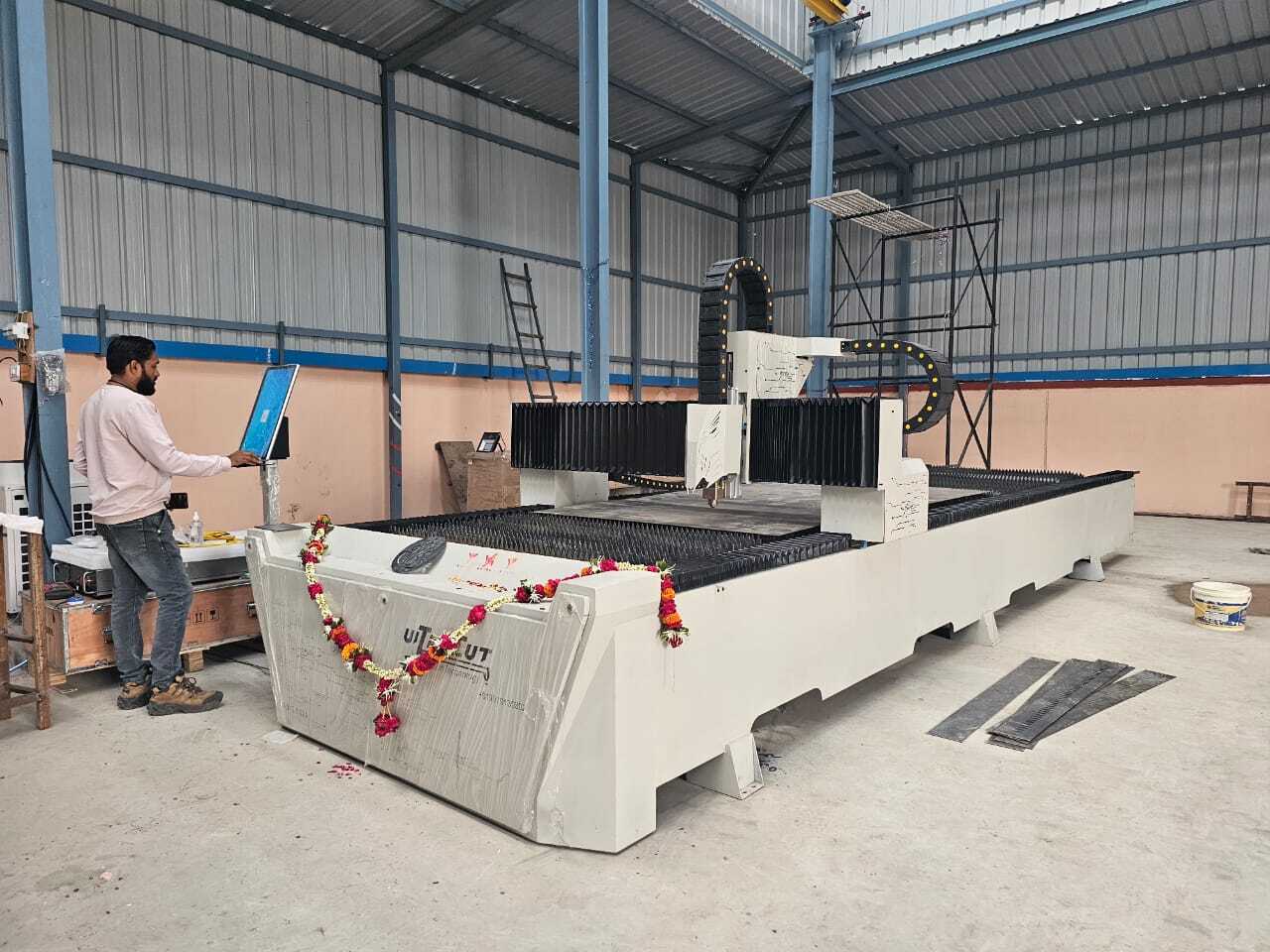 Sheet Fiber Laser Cutting Machine at 2006000.00 INR in Vadodara ...