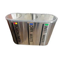 Stainless Steel Trio Dustbin Application: Office / Commercial at Best Price in New Delhi | Raj ...