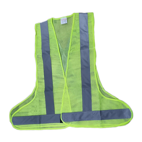 V Neck Nylon Yellow Reflective Safety Jacket at Best Price in Kolkata ...