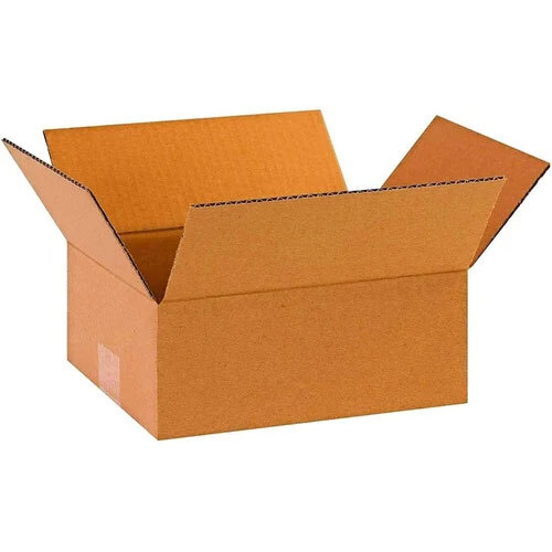 Brown 9 Ply Corrugated Box - Durable, Gloss Varnish Finish ...