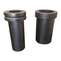 Cylindrical Type Graphite Crucible Application: Industrial at Best ...