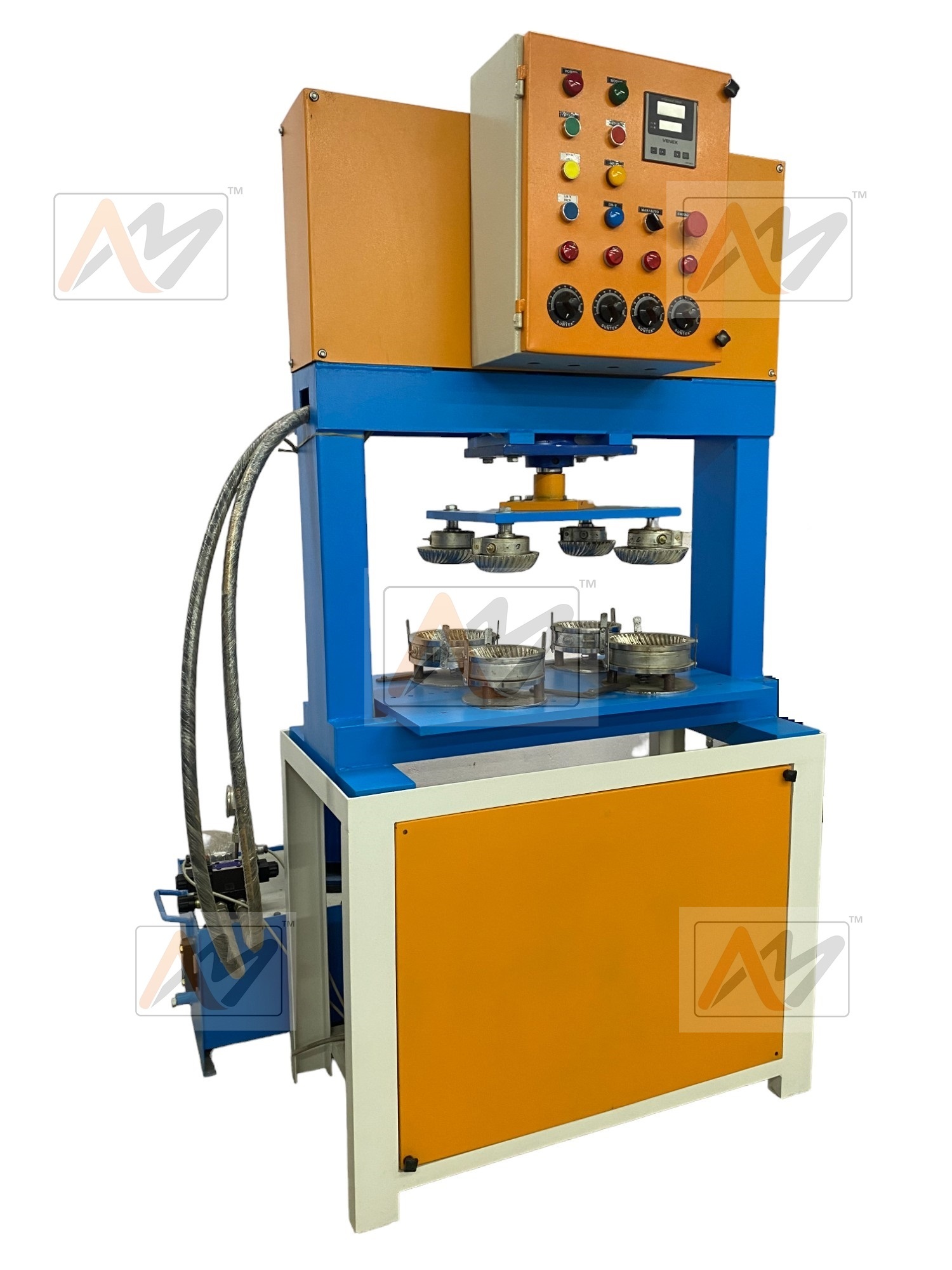 Hydraulic Paper Plate Making Machine at 95000.00 INR in Surat | Atmiya Manufacturing