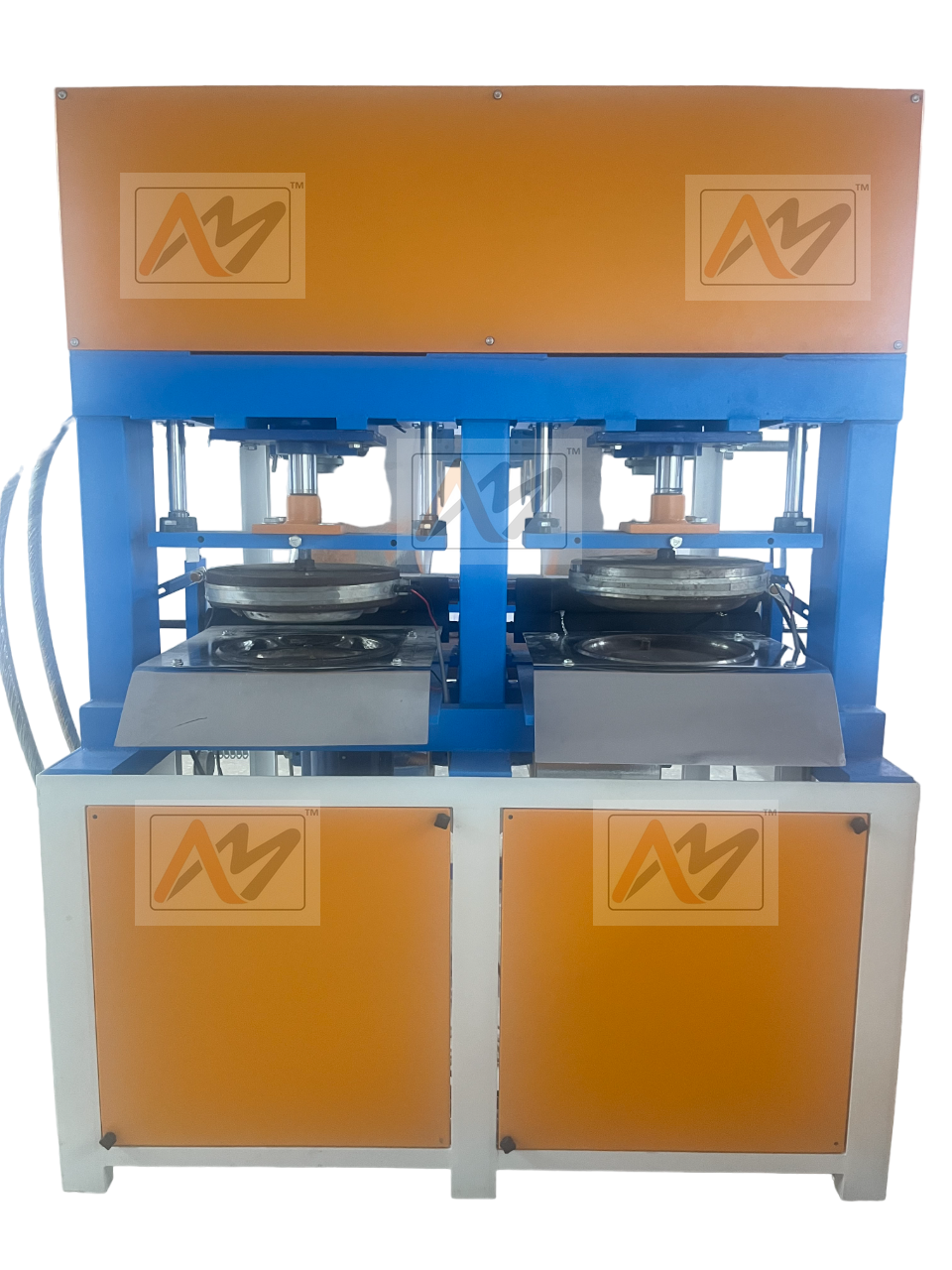 Hydraulic Double Cylinder Dona & Thali Making Machine at 325000.00 INR in Surat | Atmiya ...