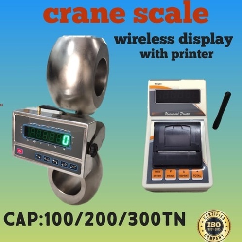 Ss Crane Scale With Wireless Printer Indicator Usb Pen Drive Rs232 ...