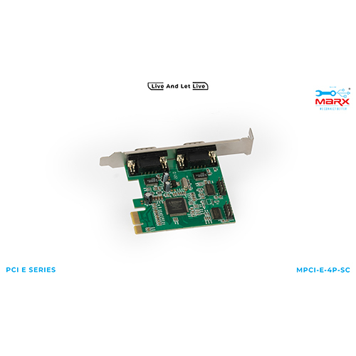 Marx Pci Express 4 Port Serial Card - Application: Industrial at Best ...