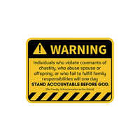 Yellow Warning Signage Sticker at Best Price in Pune | Dome Tech Art