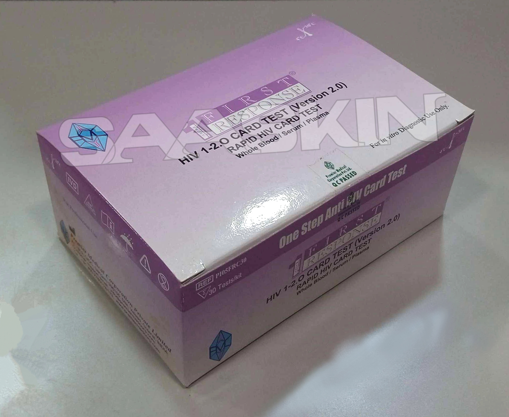 Premier Medical First Response Hiv 1-2.o Card Test (self Test) at Best ...