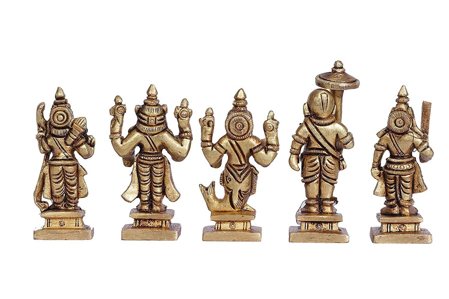 Vishnu Dashavatar Idols - Dasavatharam Of Lord Vishnu Statues Ten Incarnations Avatars at 1668. ...